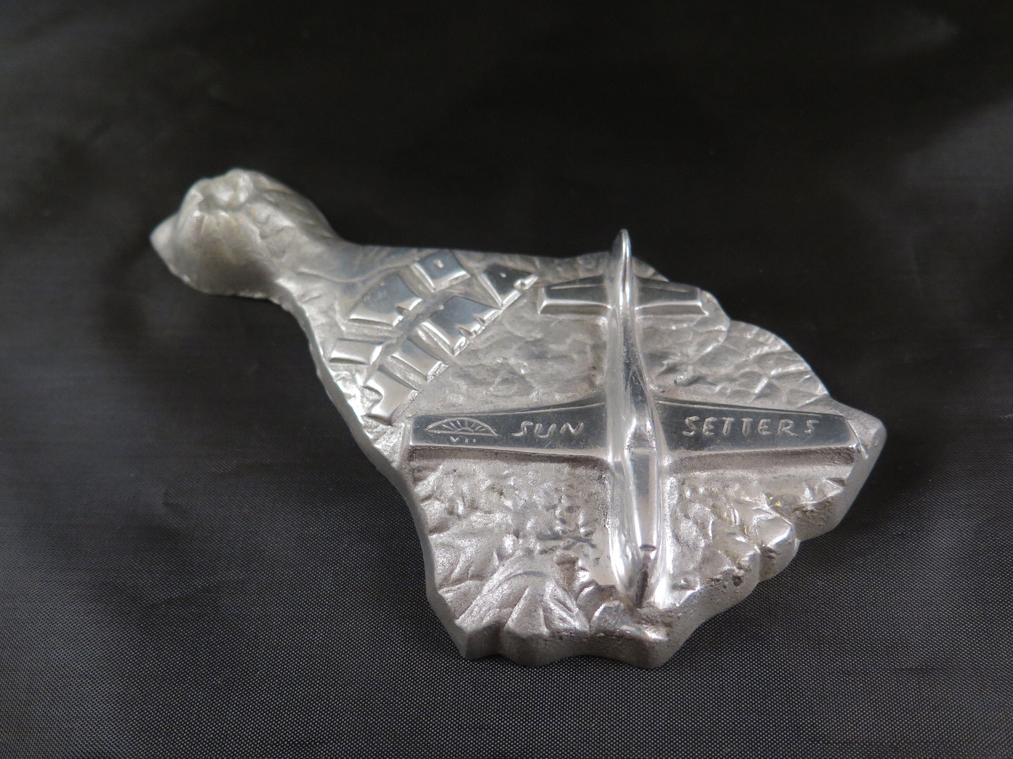 Iwo Jima Art: 7th Fighter Command “Sun Setters” Trench Art – Iwo Jima ...