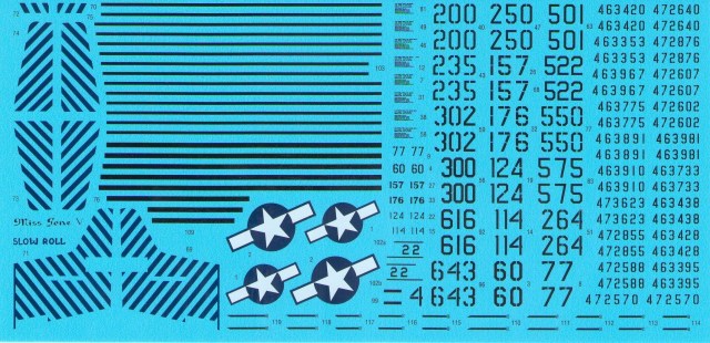 Decal Review: DKdecals P-51D Mustang Very Long Range P-51 Units Iwo ...