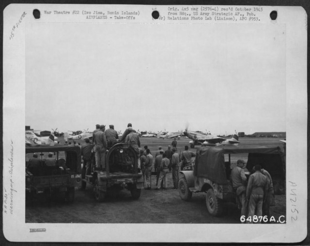 Photo(s) of the Week; April 7, 1945 – First Trip to the Empire – Iwo ...